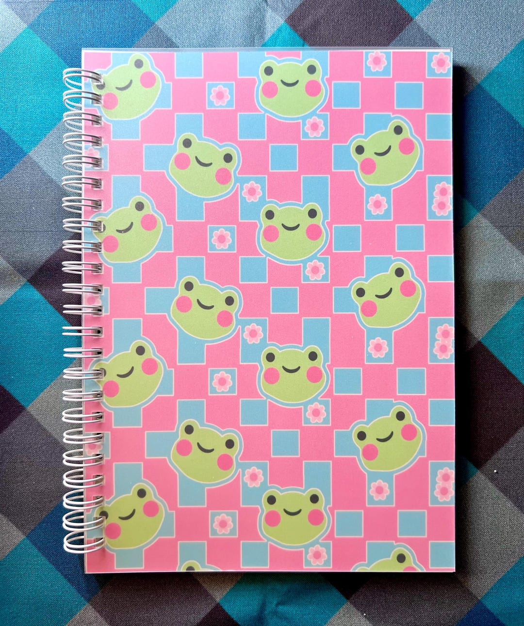 Cute Froggy Reusable Sticker Collecting Notebook Journal for Sticker ...