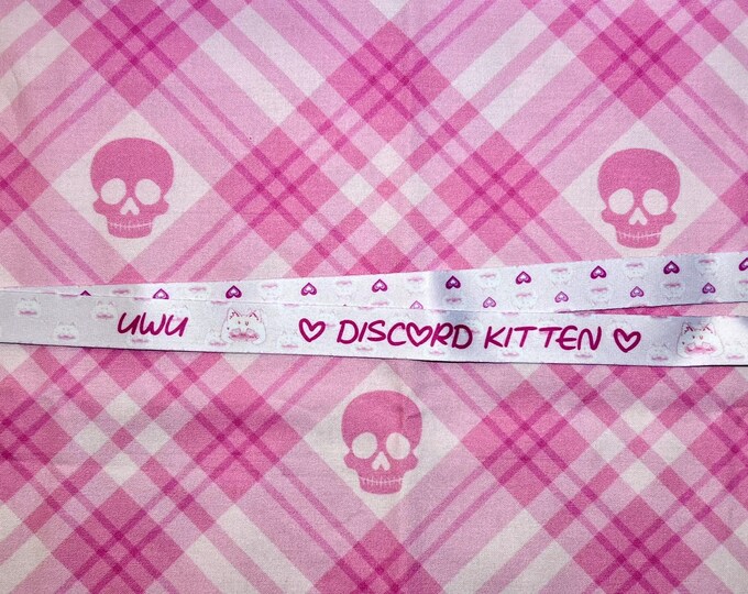 Discord Kitten Uwu Lanyard for Keys Keychain or Badge - Etsy