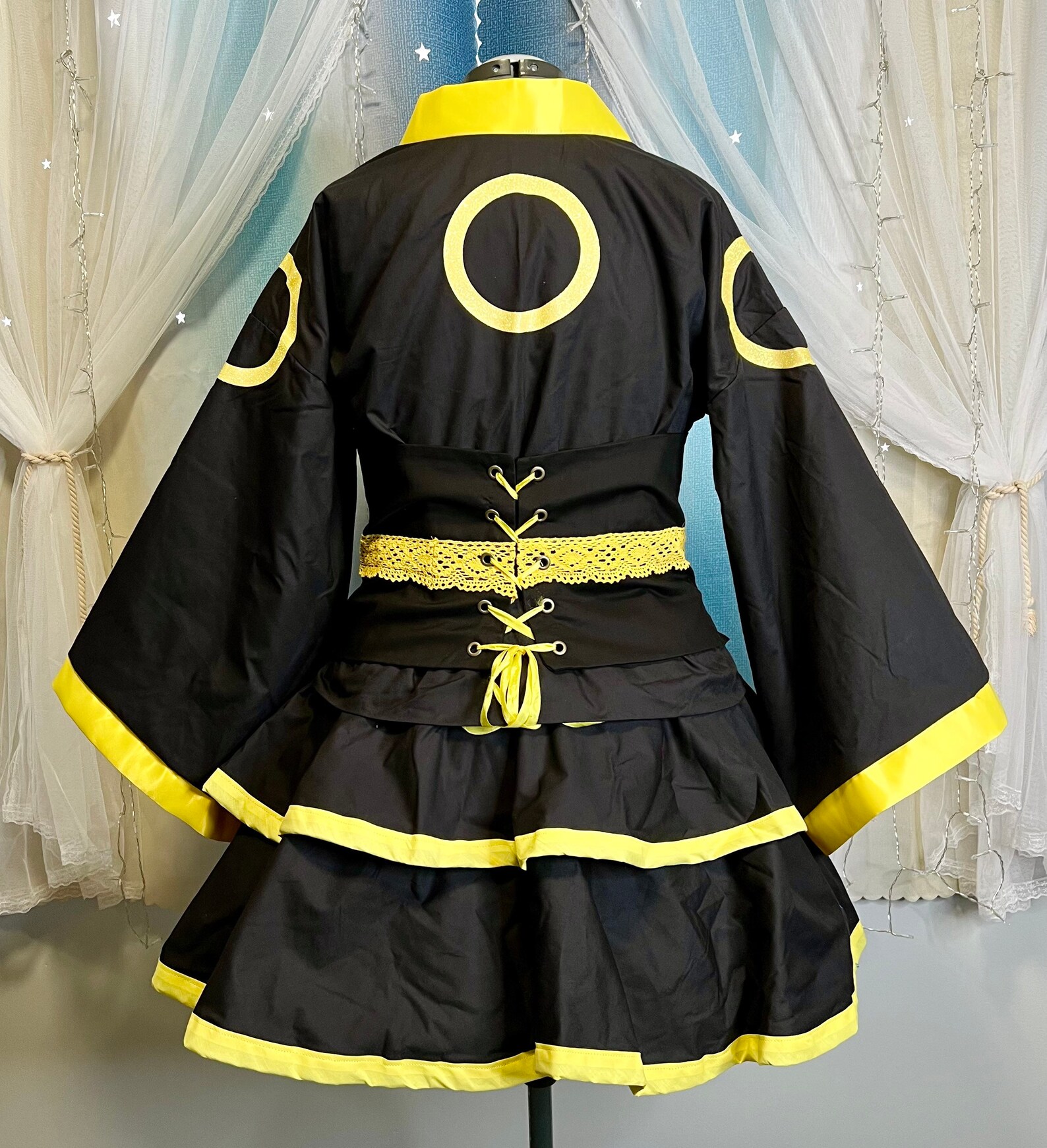 Pokemon Umbreon Cosplay Kimono Dress Eeveelution Gijinka - Etsy
