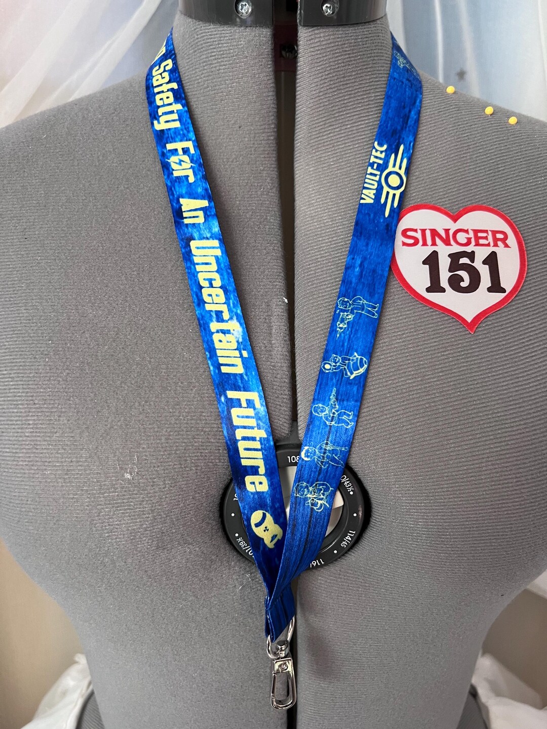 Fall Out Vault Tec Lanyard for Keychain or Badge - Etsy