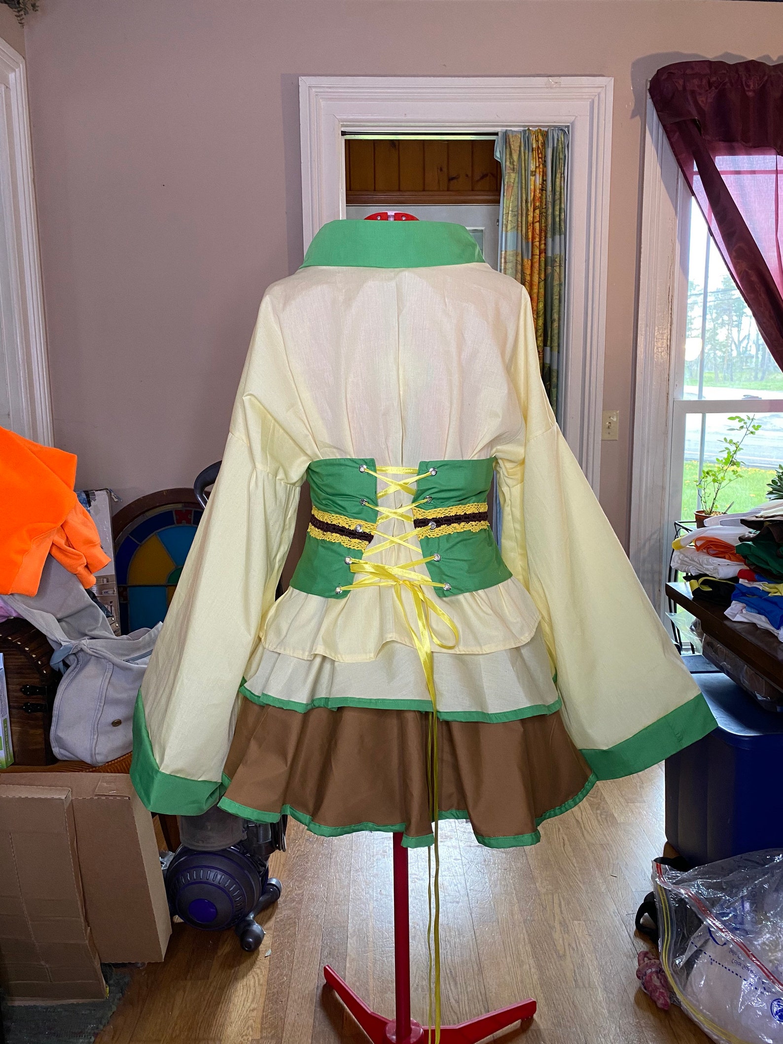 Pokemon Leafeon Cosplay Kimono Dress Gijinka Eeveelutions | Etsy