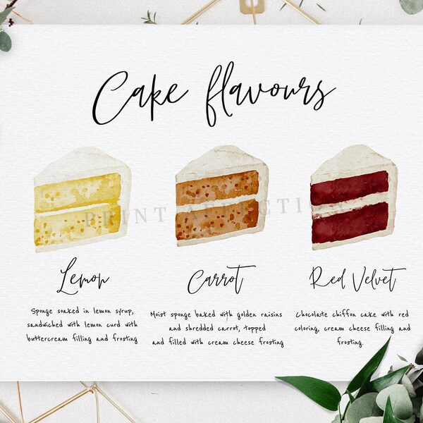 Wedding Cake Sign - Etsy
