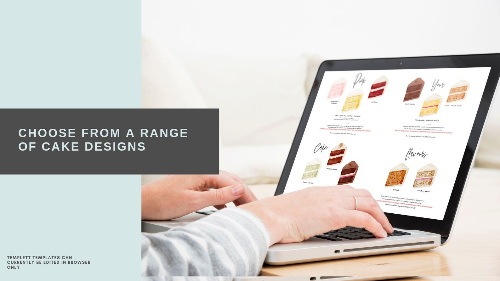 Editable Wedding Cake Menu 8x10 & A4 - Etsy