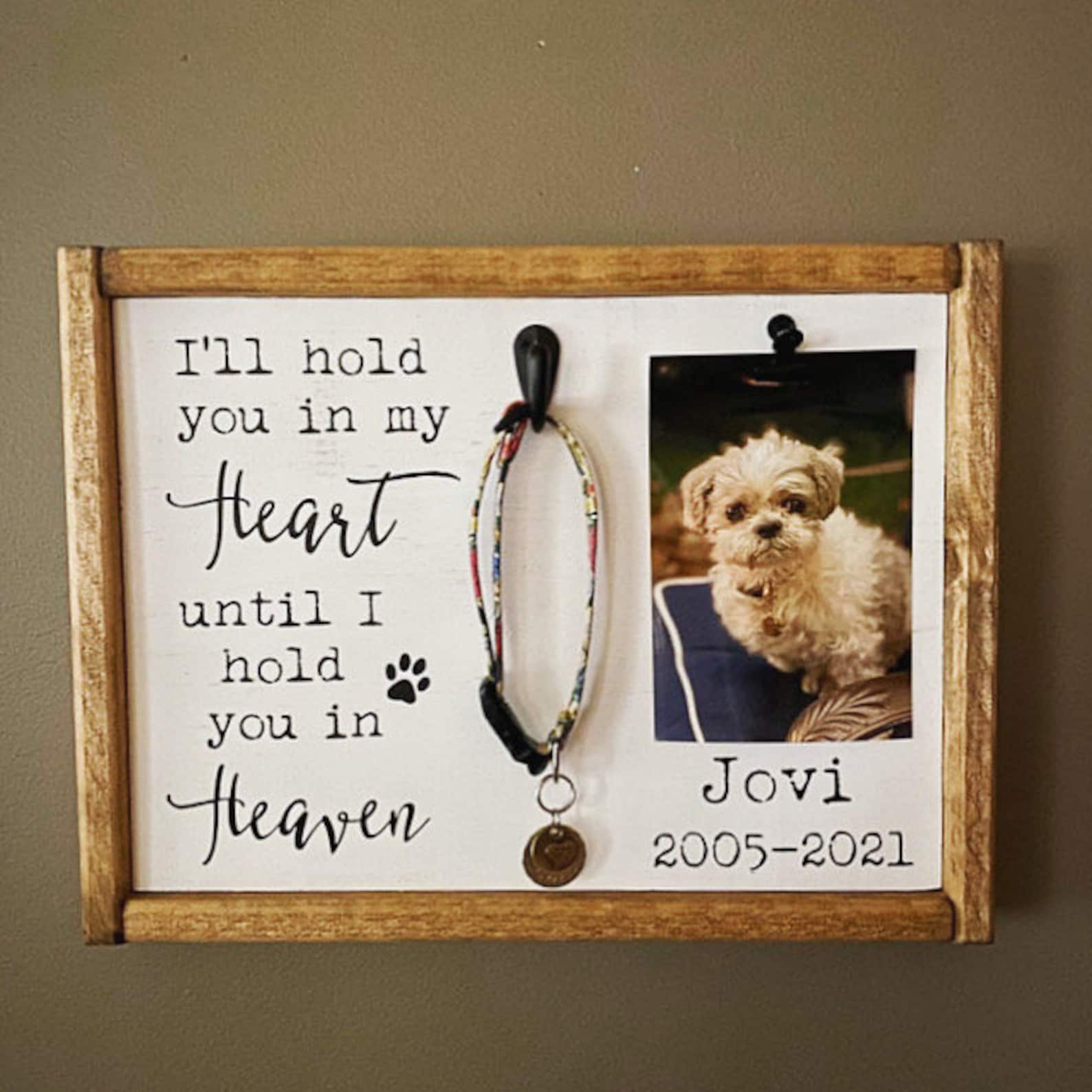 Dog Sympathy Gift Pet Memorial Gift Cat Remembrance Sign - Etsy