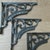16" BLACK HAND FORGED Wrought Iron Blacksmith Sign Board Hanging ...