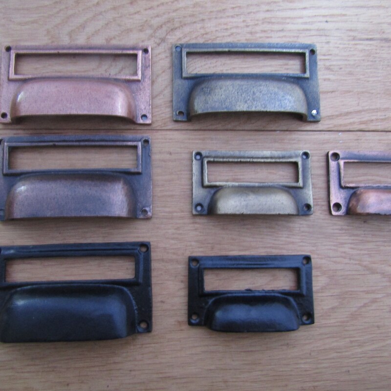 Label Drawer Pull - Etsy