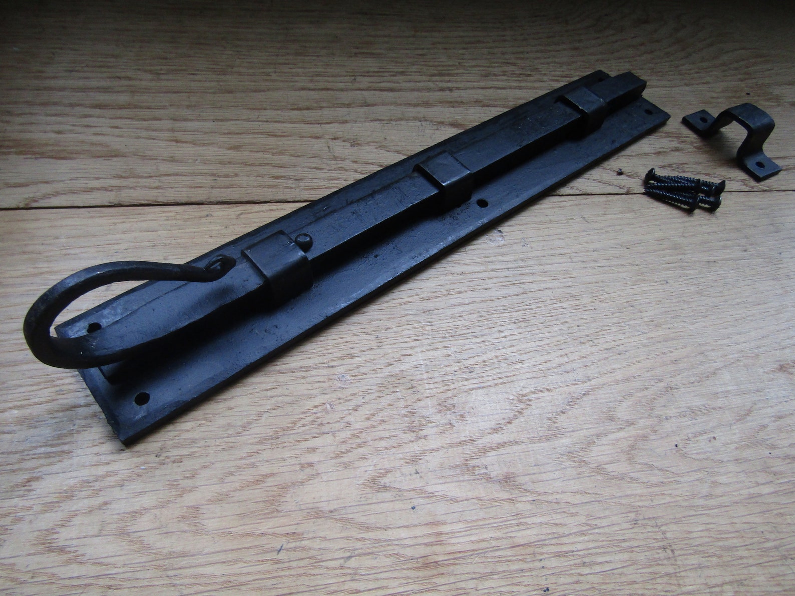 RAT TAIL CURLY Door Bolt Hand Forged Blacksmith Traditional - Etsy UK