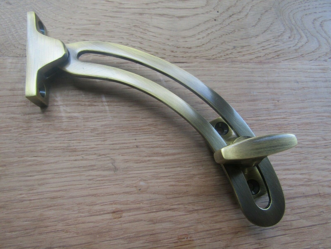 Solid Brass Adjustable Locking Curved Quadrant Fanlight Restrictor ...