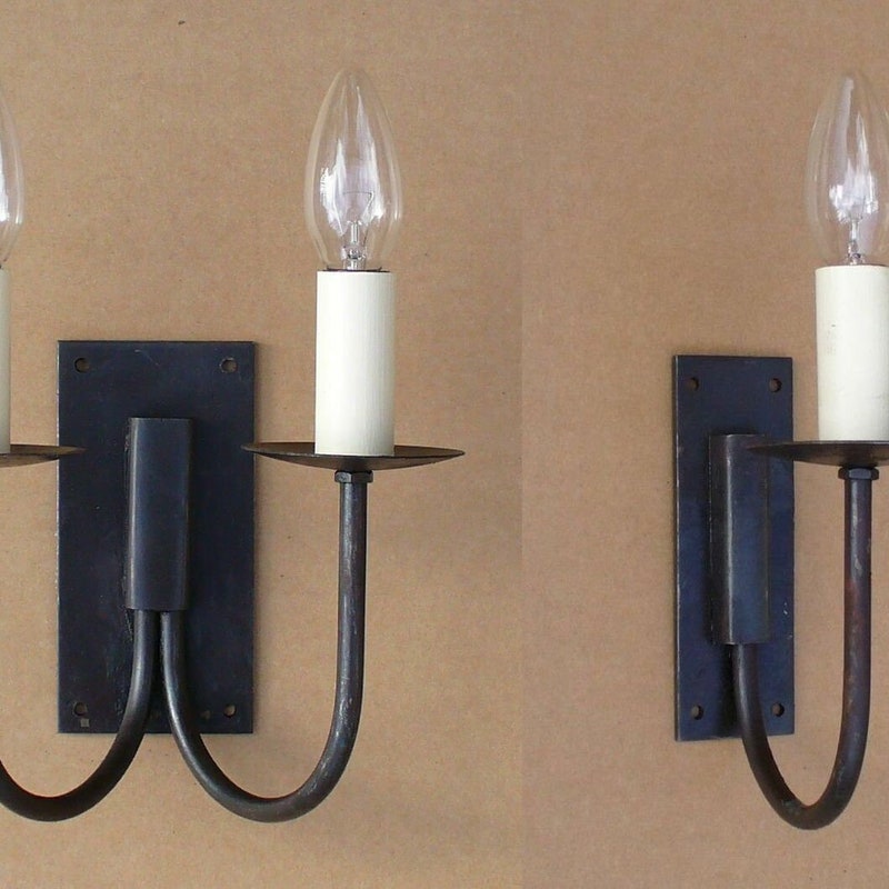 Rustic Sconce Light - Etsy