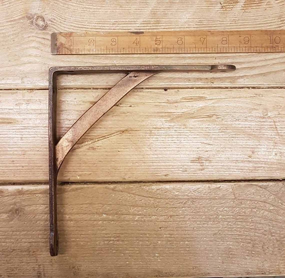 PAIR of ANTIQUE COPPER Cast Iron Gallows Railway Ironbridge - Etsy