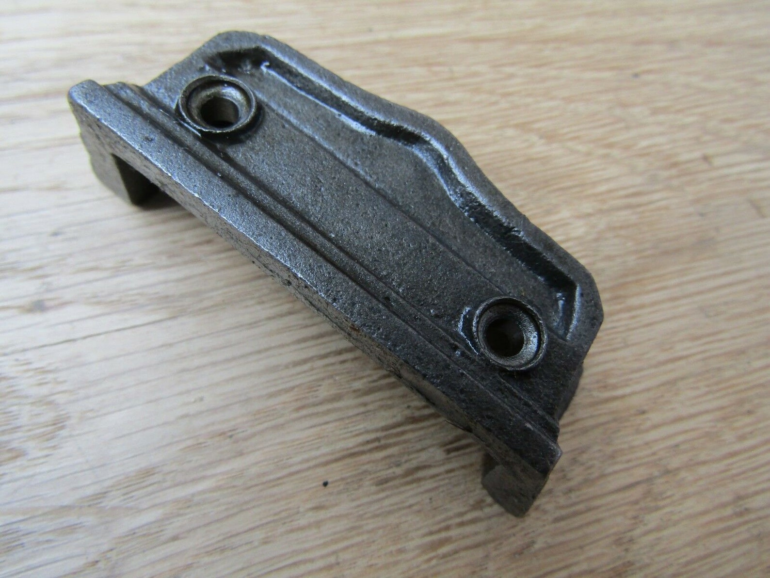 Cast Iron Rustic RIM LOCK KEEP Latch Striker Plate Door Keeps Vintage ...