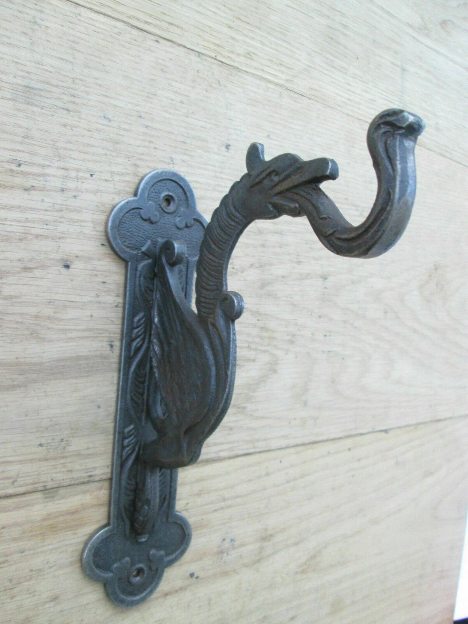Cast Iron Rustic Vintage Victorian Retro Old Coat Hanging Hook | Etsy
