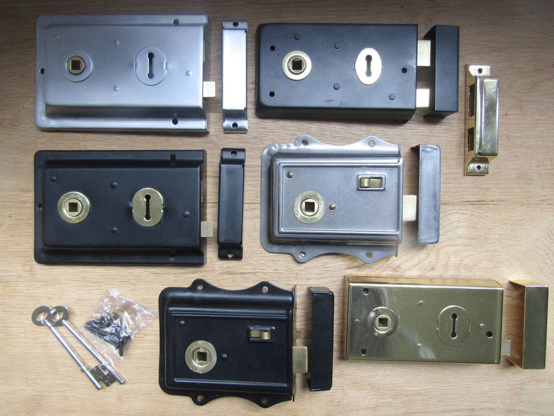 Traditional Retro Old English 1920s Victorian Style Rim Lock - Etsy