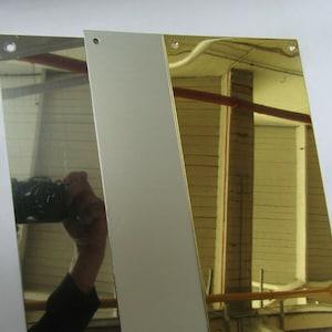 BRITISH MADE DOOR Kick Plate Polished Stainless Steel Repair Plate Door ...