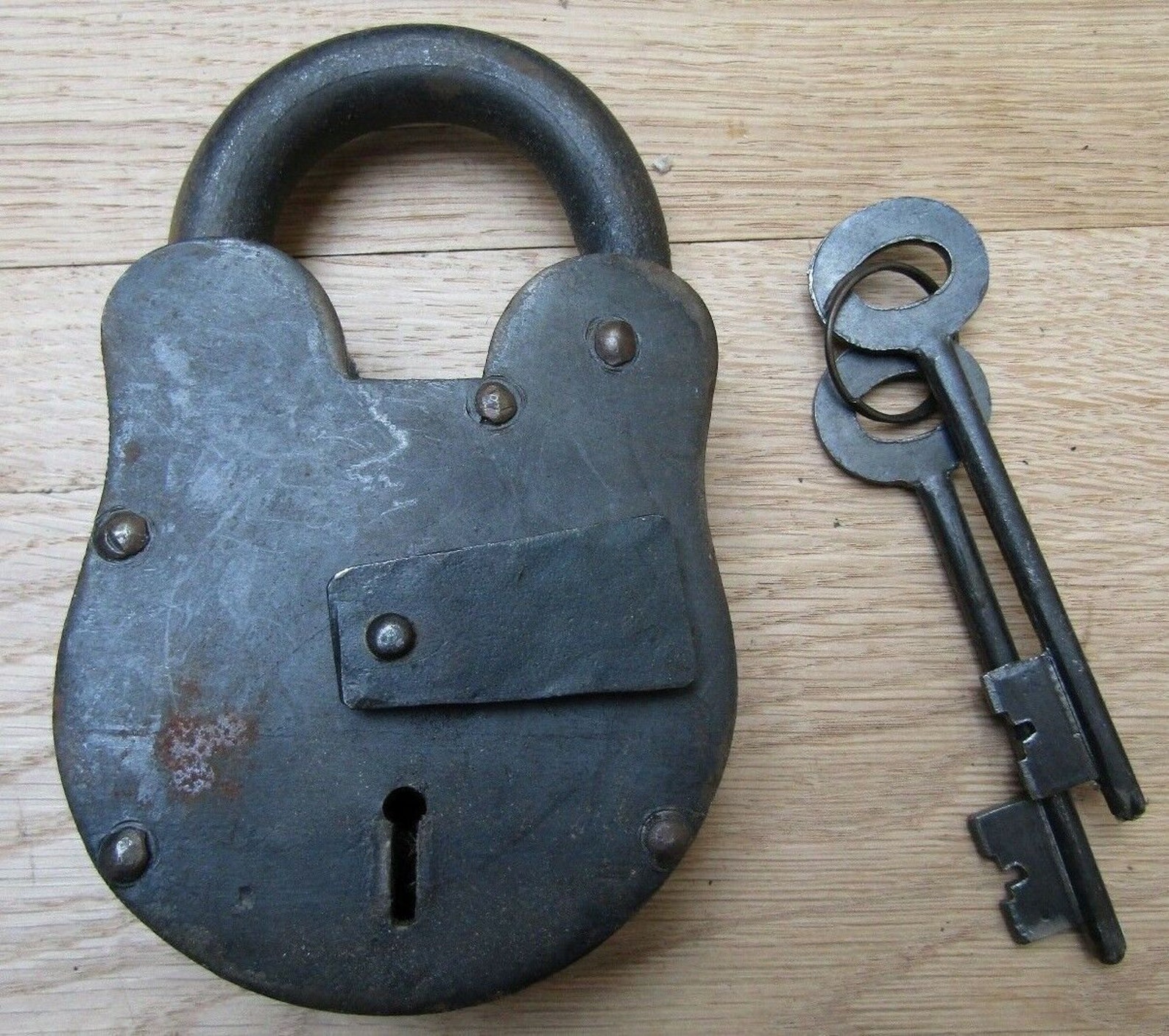 ANTIQUE IRON PADLOCK Vintage Rustic Old Fashion Pirate - Etsy