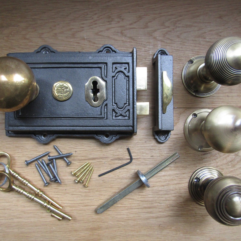 Entry Lock Handle Set - Etsy UK