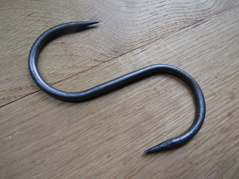 Pack of 5 HANDFORGED BLACKSMITH Rustic Wrought Iron Hook - Etsy