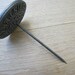 NATIONAL CASH REGISTER Vintage Victorian Rustic Cast Iron Paper Spike ...