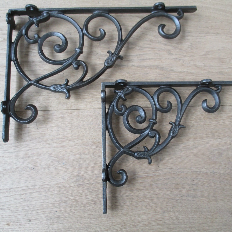Decorative Metal Brackets - Etsy
