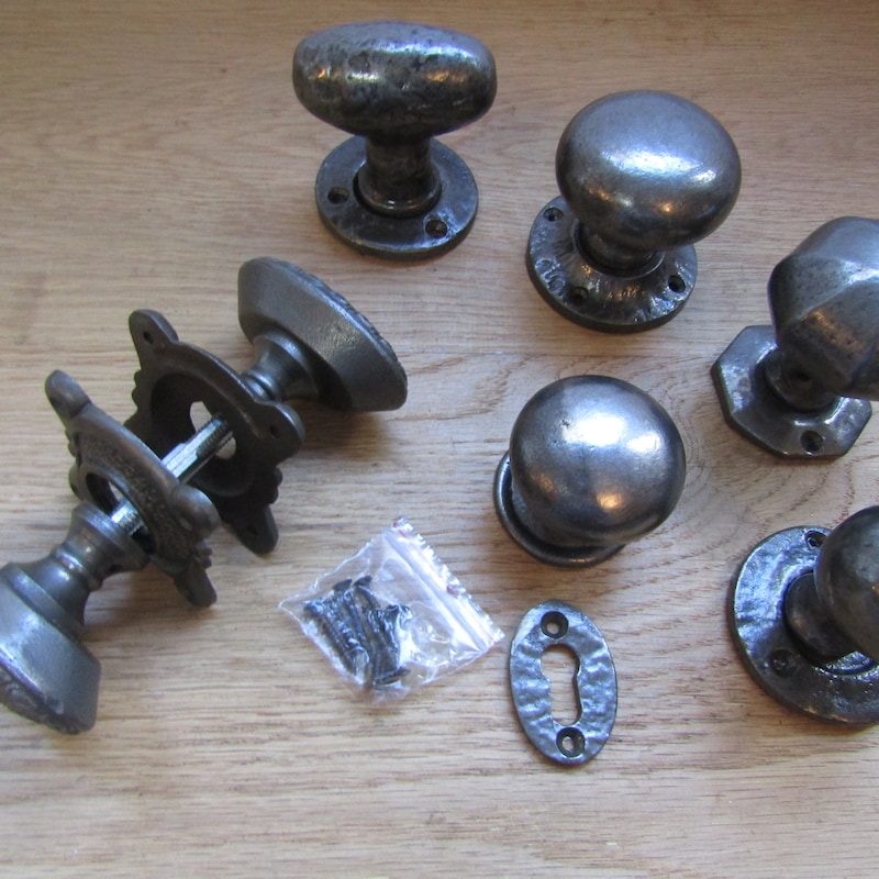 Cast Iron Door Knobs - Etsy