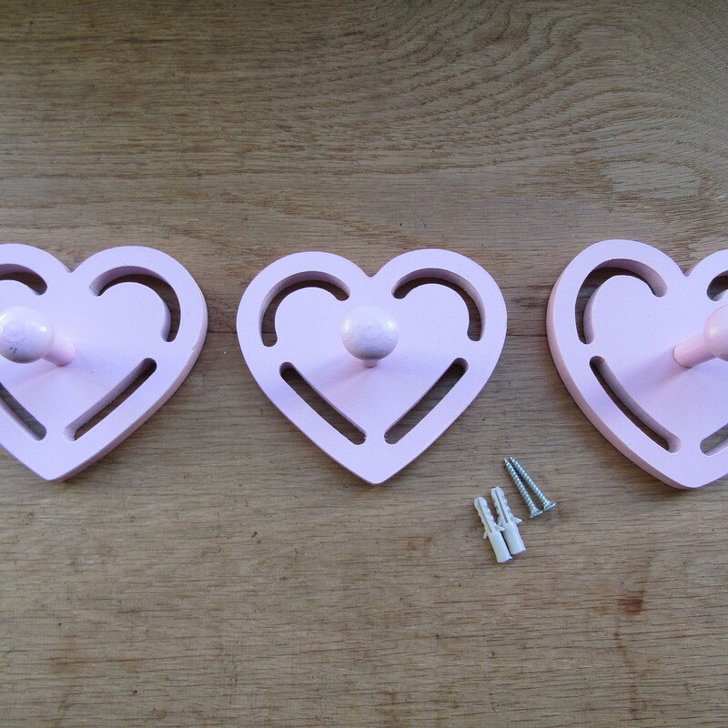 Heart Hooks - Etsy