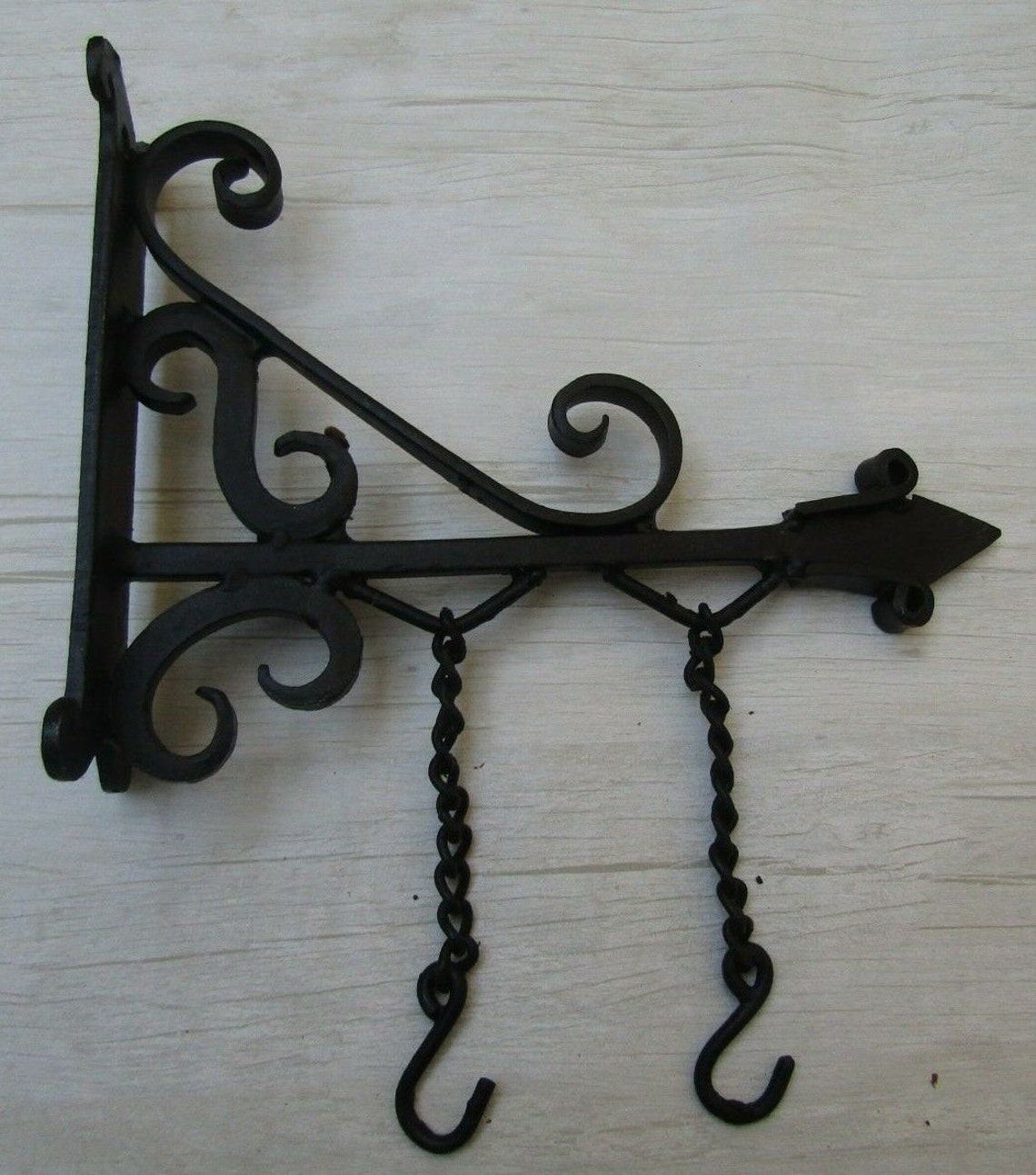 9 BLACK WAX HAND Forged Wrought Iron Blacksmith Sign - Etsy