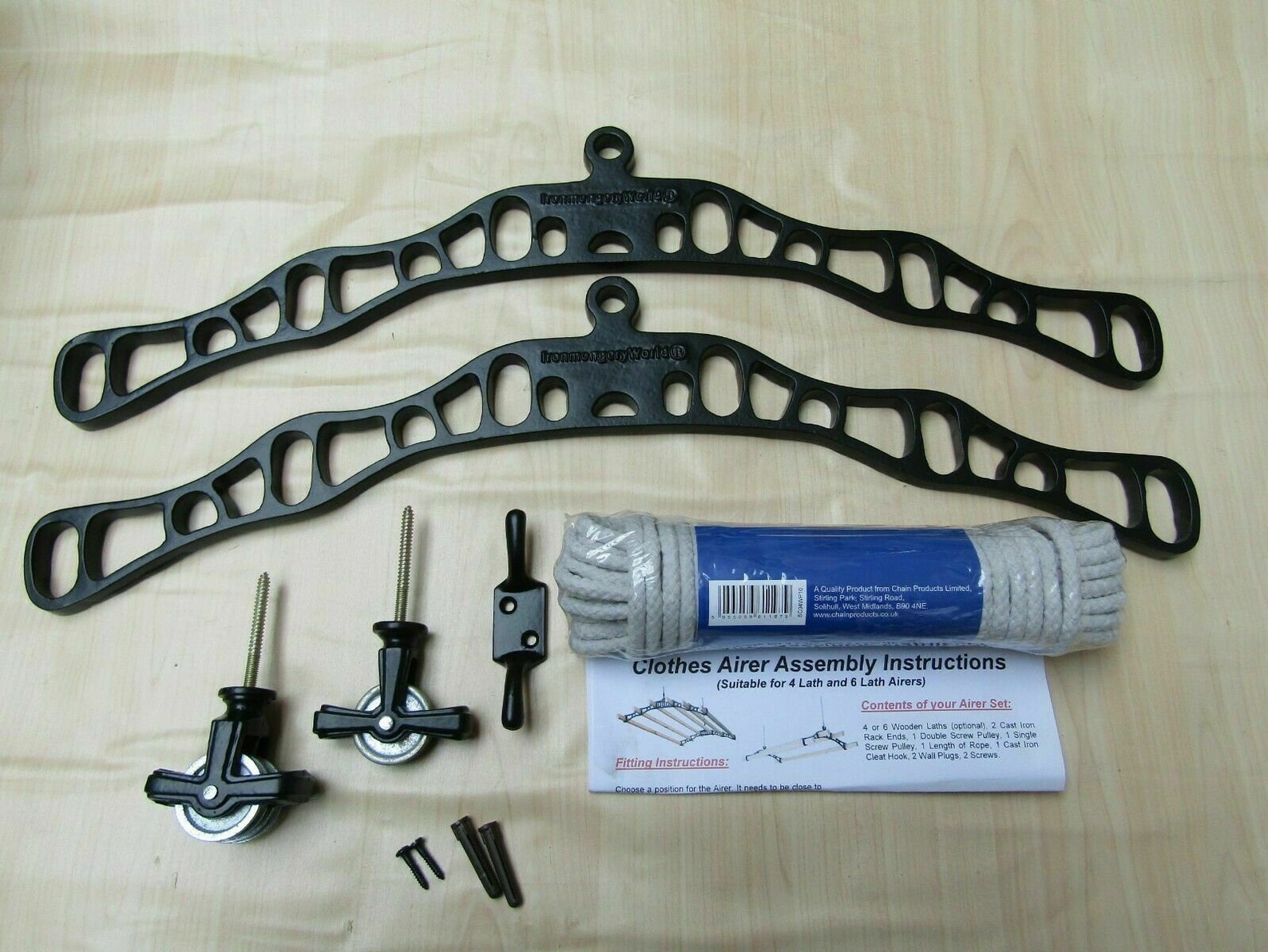 Cast Iron Vintage Cottage Kitchen Ceiling Mounted Creel Clothes Horse ...