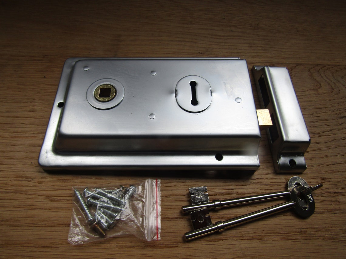 Traditional Retro Old English 1920s Victorian Style Rim Lock - Etsy