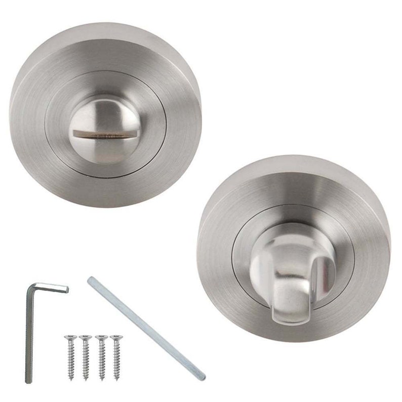 Bathroom Door Lock Thumb Turn Indicator Emergency Release - Etsy UK