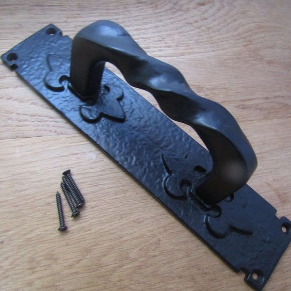 Antique Door Handle Plate - Etsy