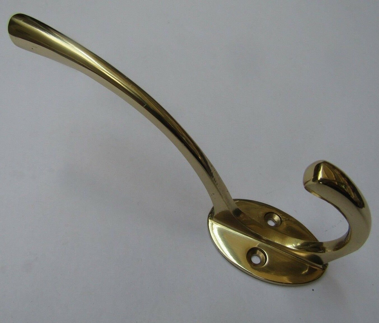 PACK of 5 Solid Brass Vintage Old Style Hat and Coat Hooks | Etsy