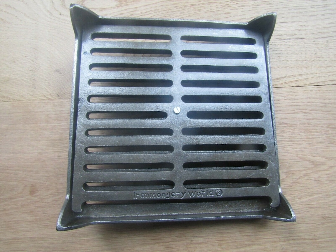 SLIDING VENT Cast Iron Rustic Vintage Victorian Style Ventilation Air ...