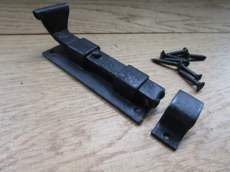 FISH TAIL DOOR Bolt Hand Forged Blacksmith Traditional Vintage | Etsy