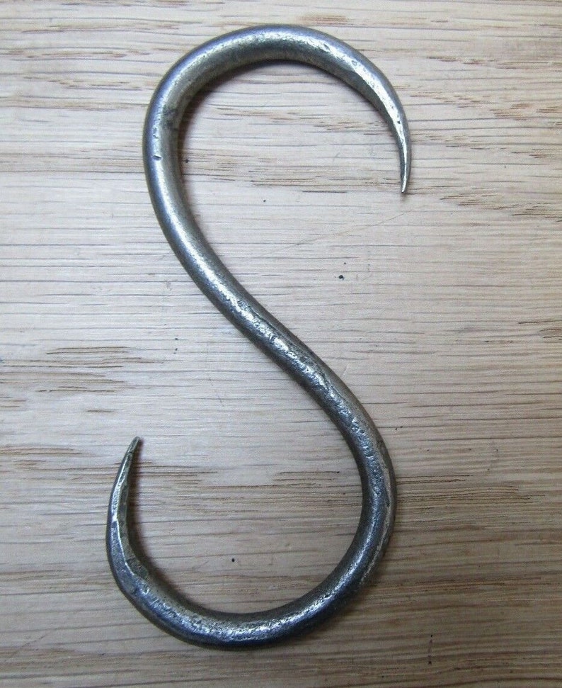 Pack of 5 HANDFORGED BLACKSMITH Rustic Wrought Iron Hook Vintage Old ...