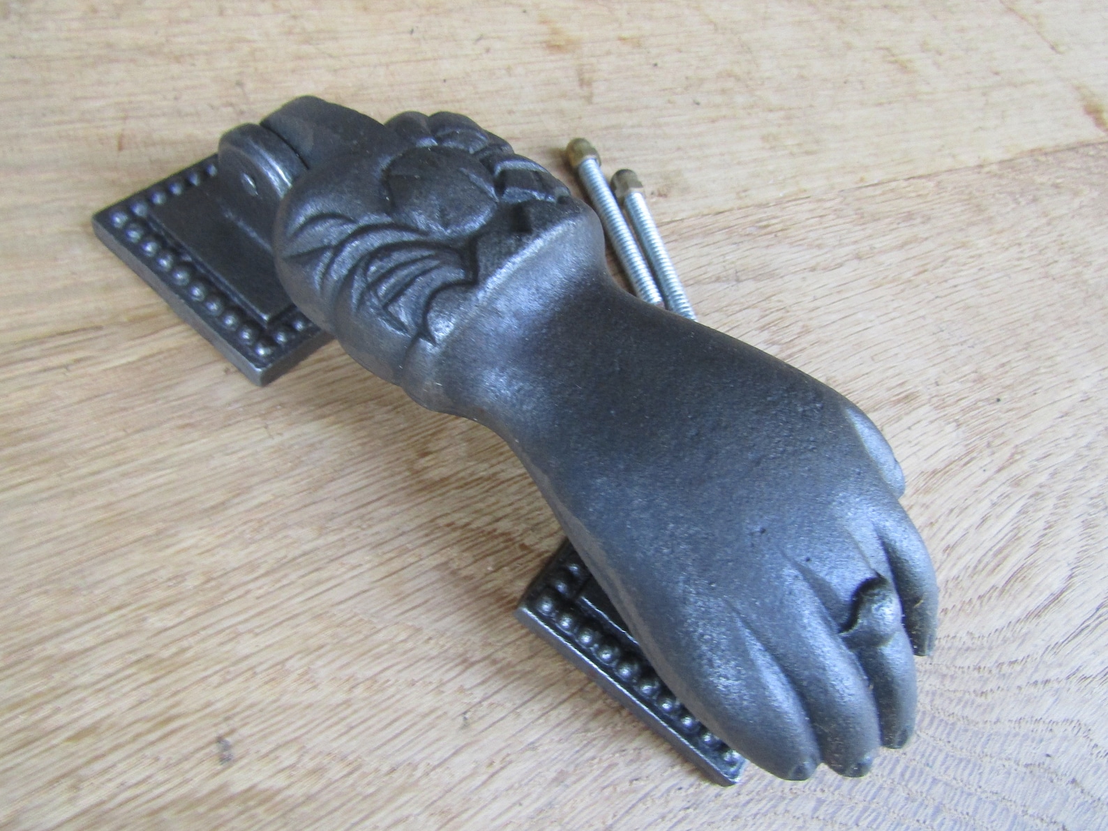 CAST IRON RUSTIC Door Knocker Vintage Retro Old Victorian - Etsy UK