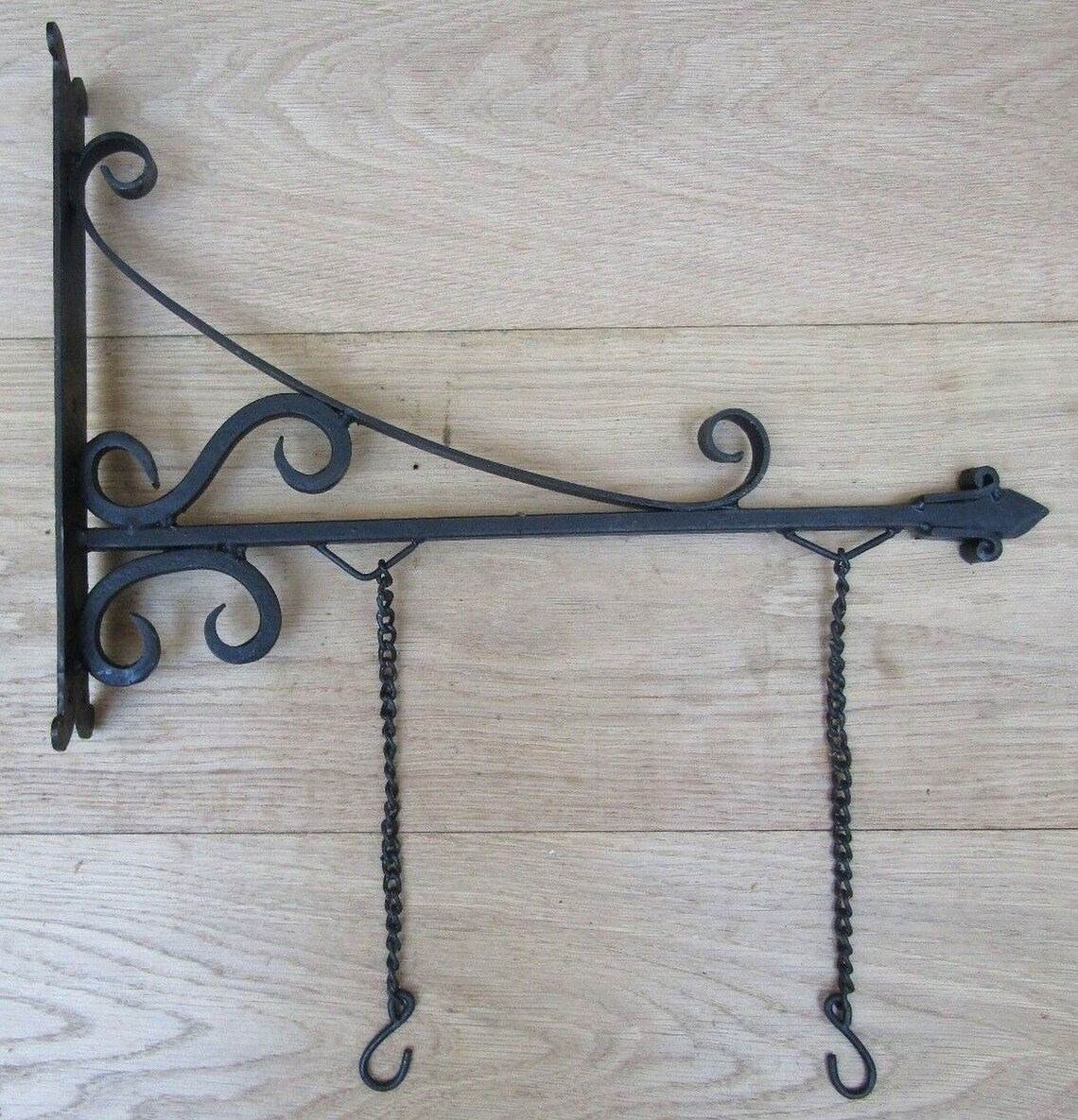16 BLACK HAND FORGED Wrought Iron Blacksmith Sign Board - Etsy