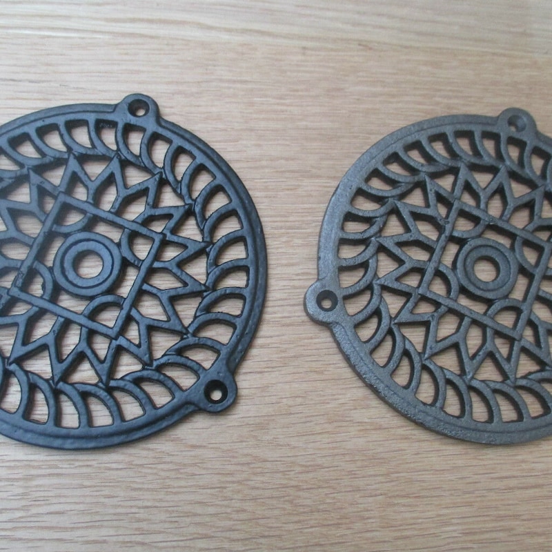 Old Cast Iron Grills - Etsy UK
