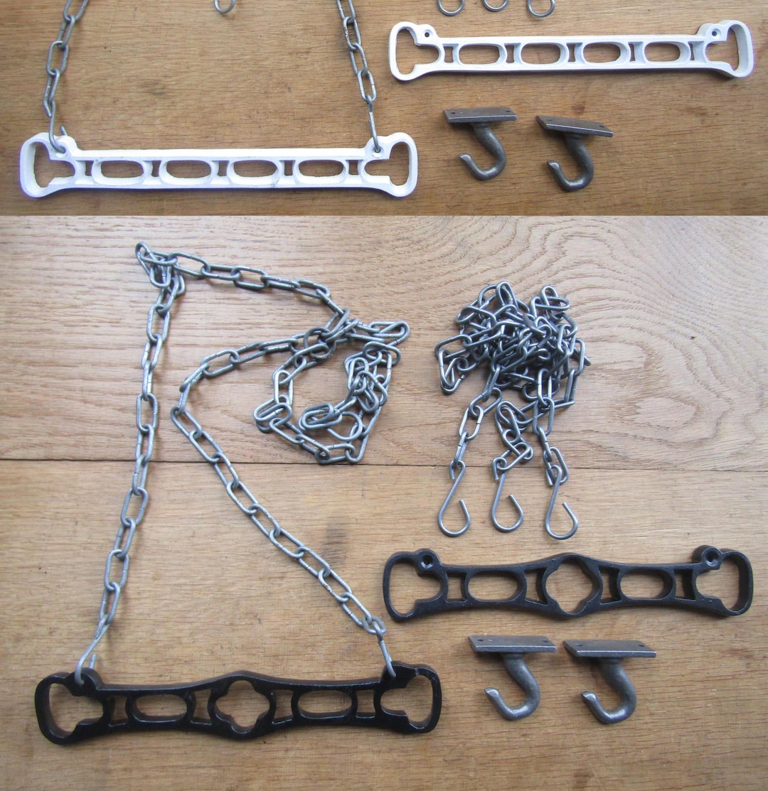 Rustic Iron Kitchen Ceiling Rack Pot Pan Rack Holder Ceiling Hanger ...