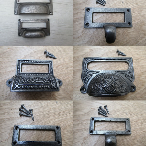 Label Drawer Pull - Etsy