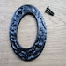 BLACK ANTIQUE LARGE Cast Iron Old English Cottage Country Rustic House ...