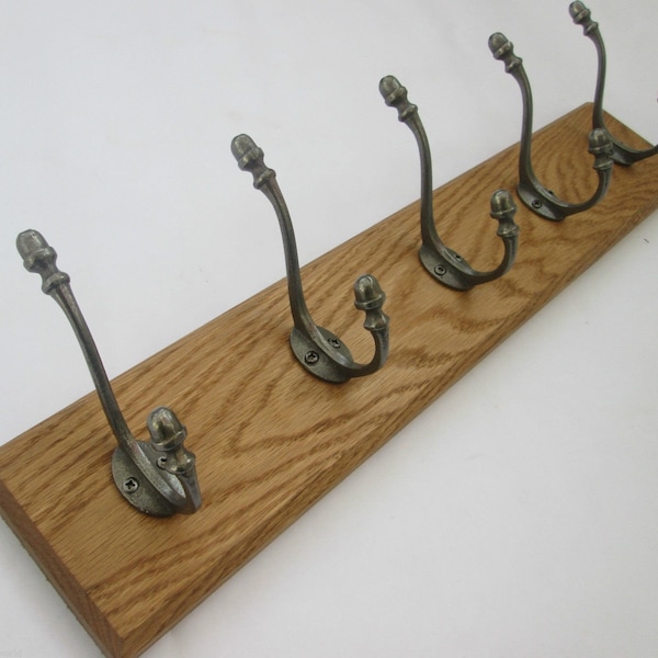 Cast Iron Acorn Coat Hook - Etsy