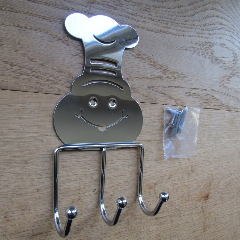 Kitchen Apron Wall Hook - Etsy UK