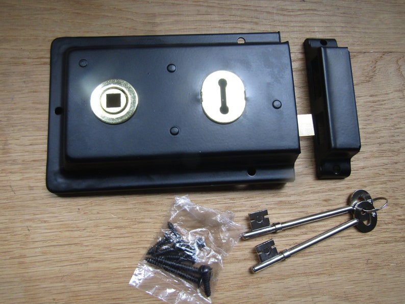 Traditional Retro Old English 1920s Victorian Style Rim Lock - Etsy