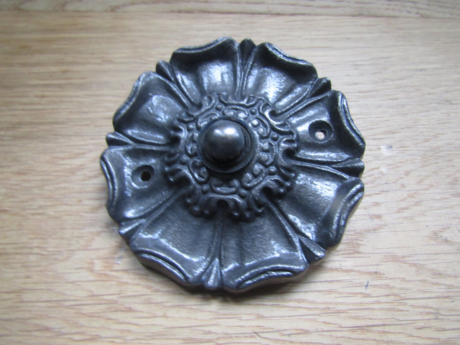 Cast Iron Door Bell Push Vintage Victorian Antique Hard Wired - Etsy