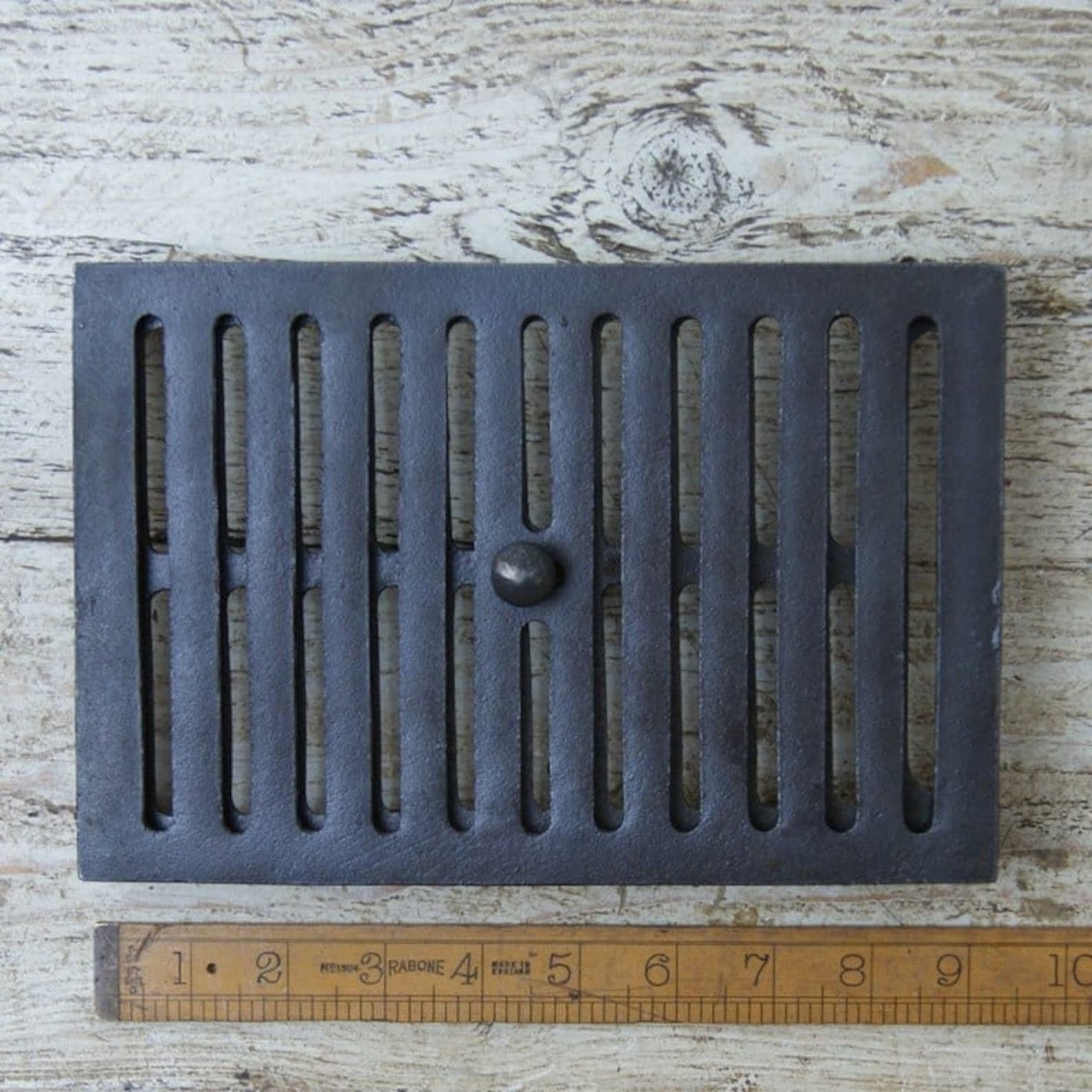 SLIDING VENT Cast Iron Rustic Vintage Victorian Style Ventilation Air ...