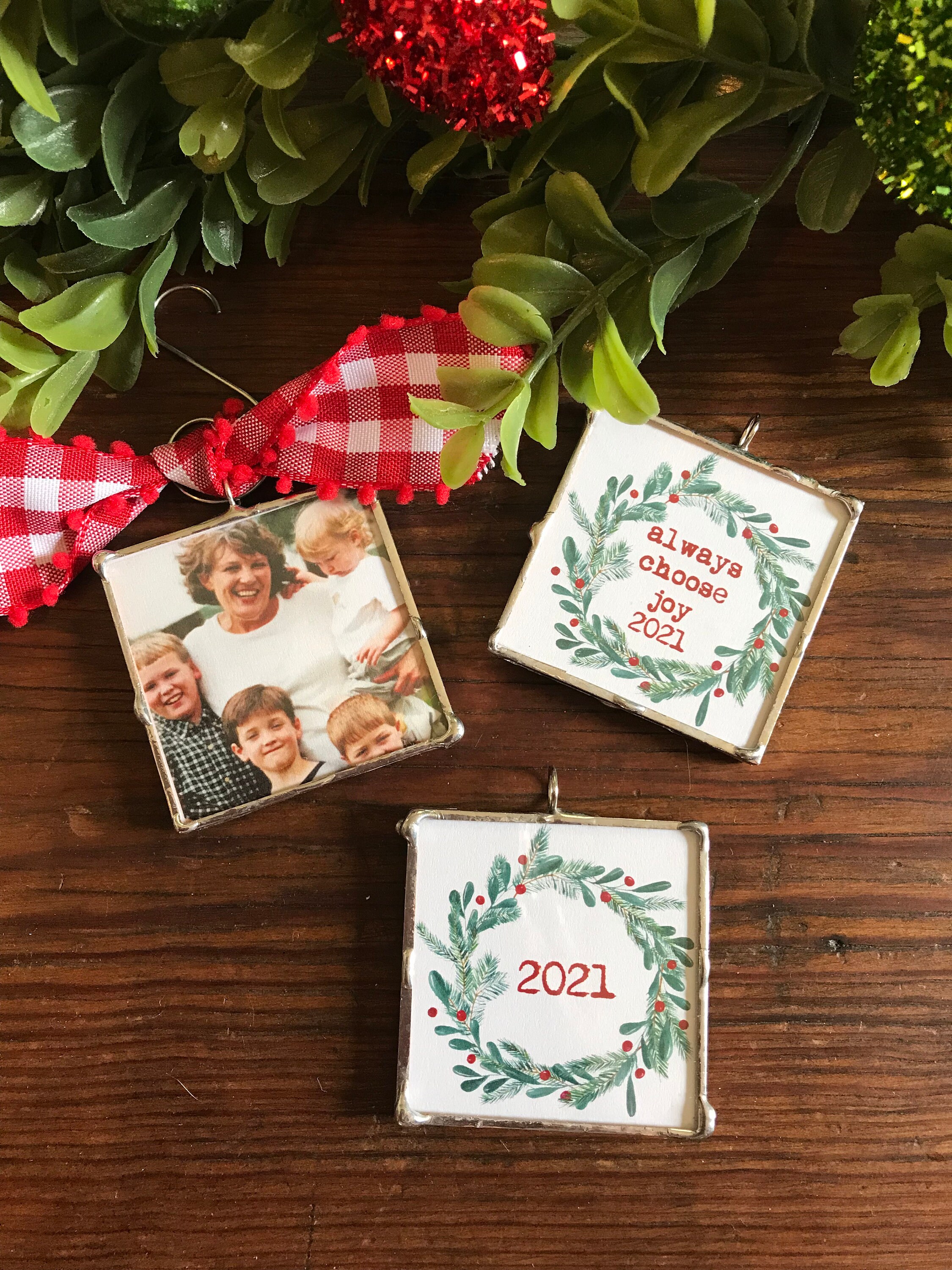 Custom Photo Christmas Ornaments, Personalized Ornament, Photo ...