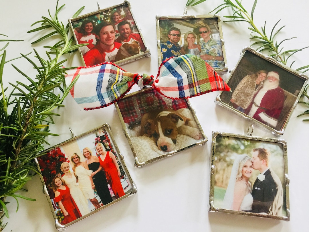 Custom Photo Christmas Ornaments, Personalized Ornament, Photo ...