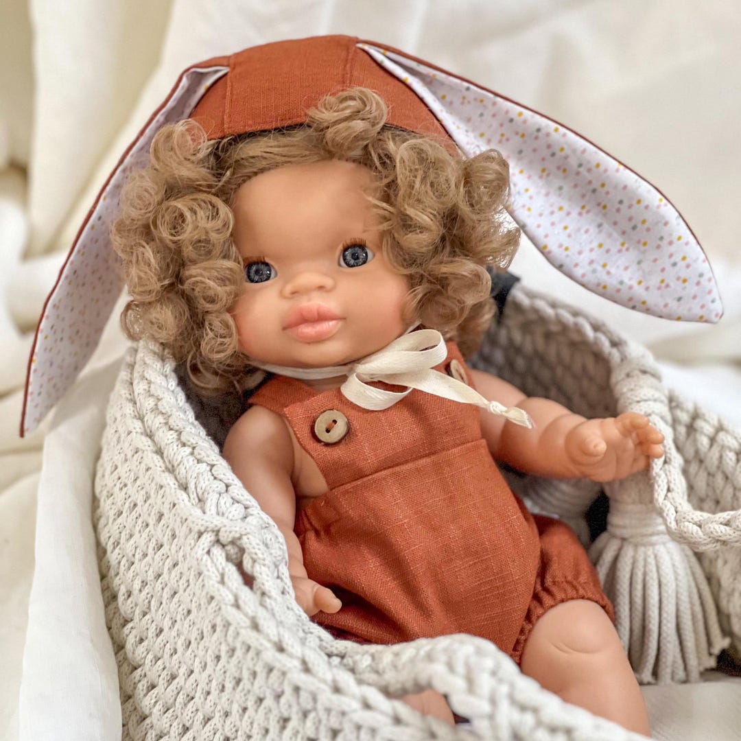 Easter Basket Stuffer, Bunny Doll Outfit for 34 -38 Cm Dolls, Miniland ...