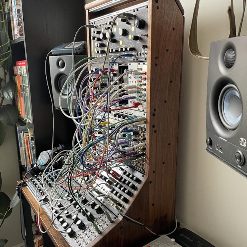 CUSTOM Low-profile 7 Tier Moog 60hp Format Eurorack Synth Stand. 13.25 ...