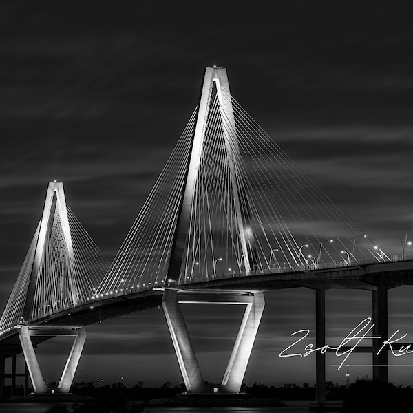 Ravenel Bridge Art - Etsy
